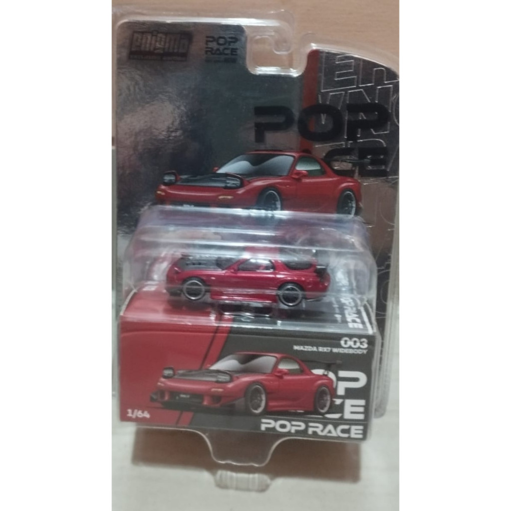 Jual POP RACE X ENIGMA MAZDA RX7 WIDEBODY METALLIC RED BLISTER POPRACE ...
