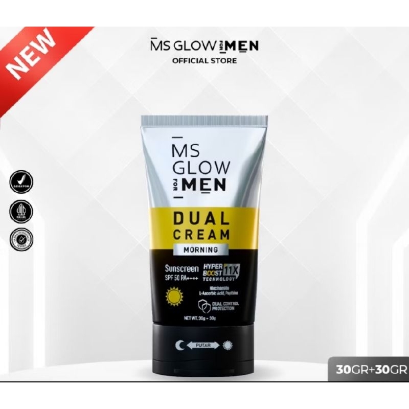 Jual MS GLOW FOR MEN - Dual Cream | Shopee Indonesia