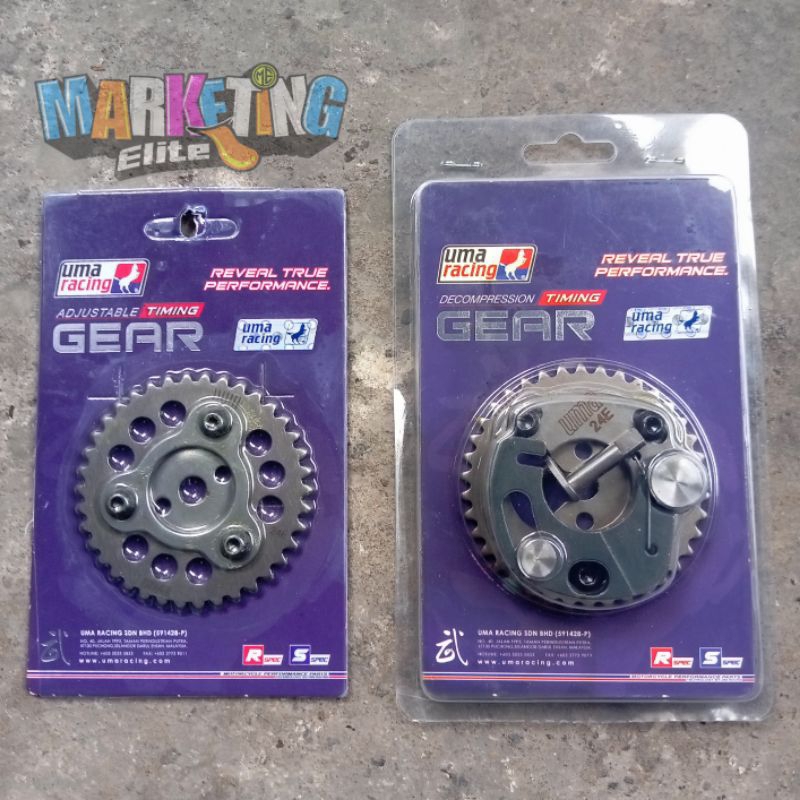 Jual Gear Timing Geser gigi Timing NMAX MX MX KING AEROX VIXION R15 Uma Racing | Shopee Indonesia