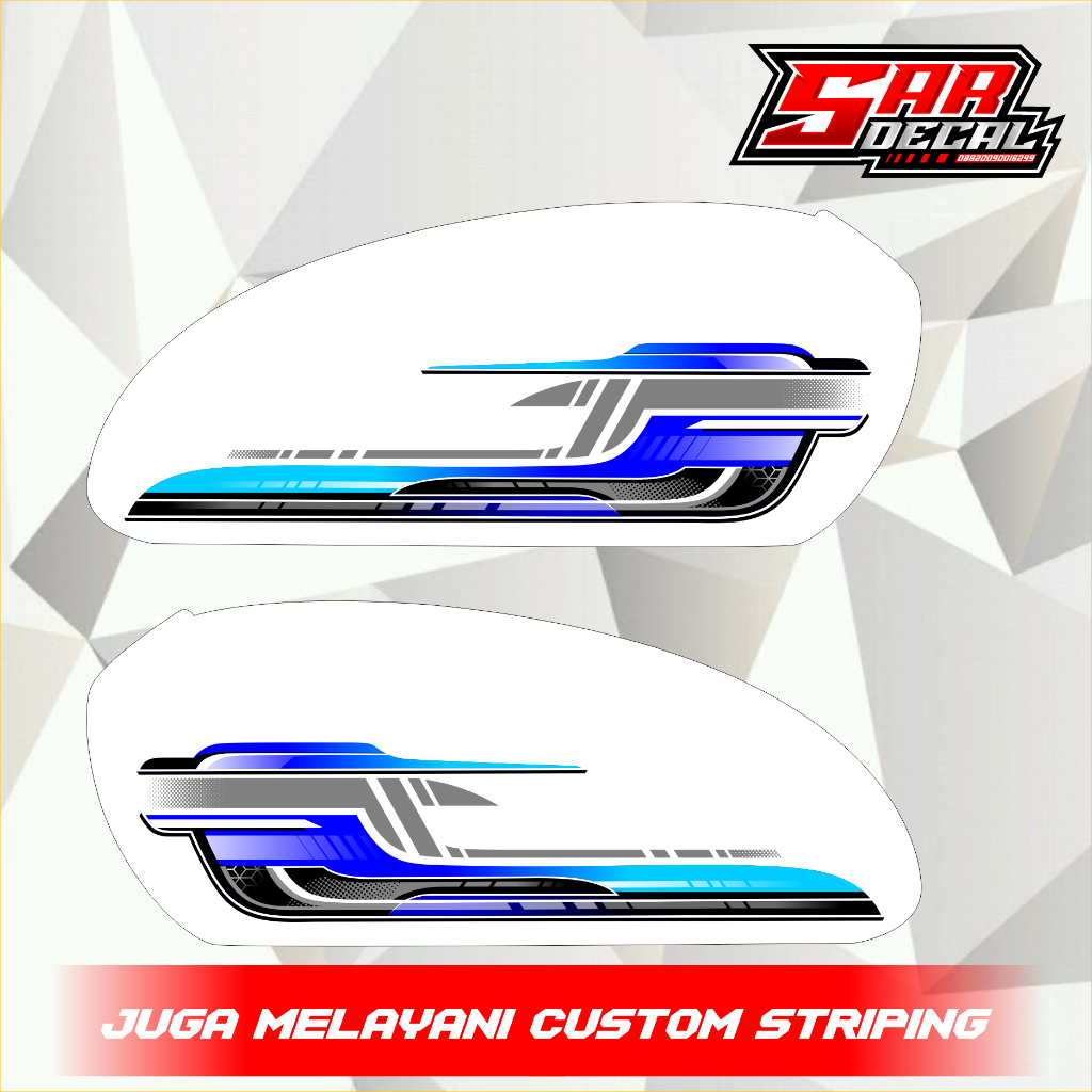 Jual striping tangki cb 125 cb 100 - stiker les stiker tangki cb herex ...