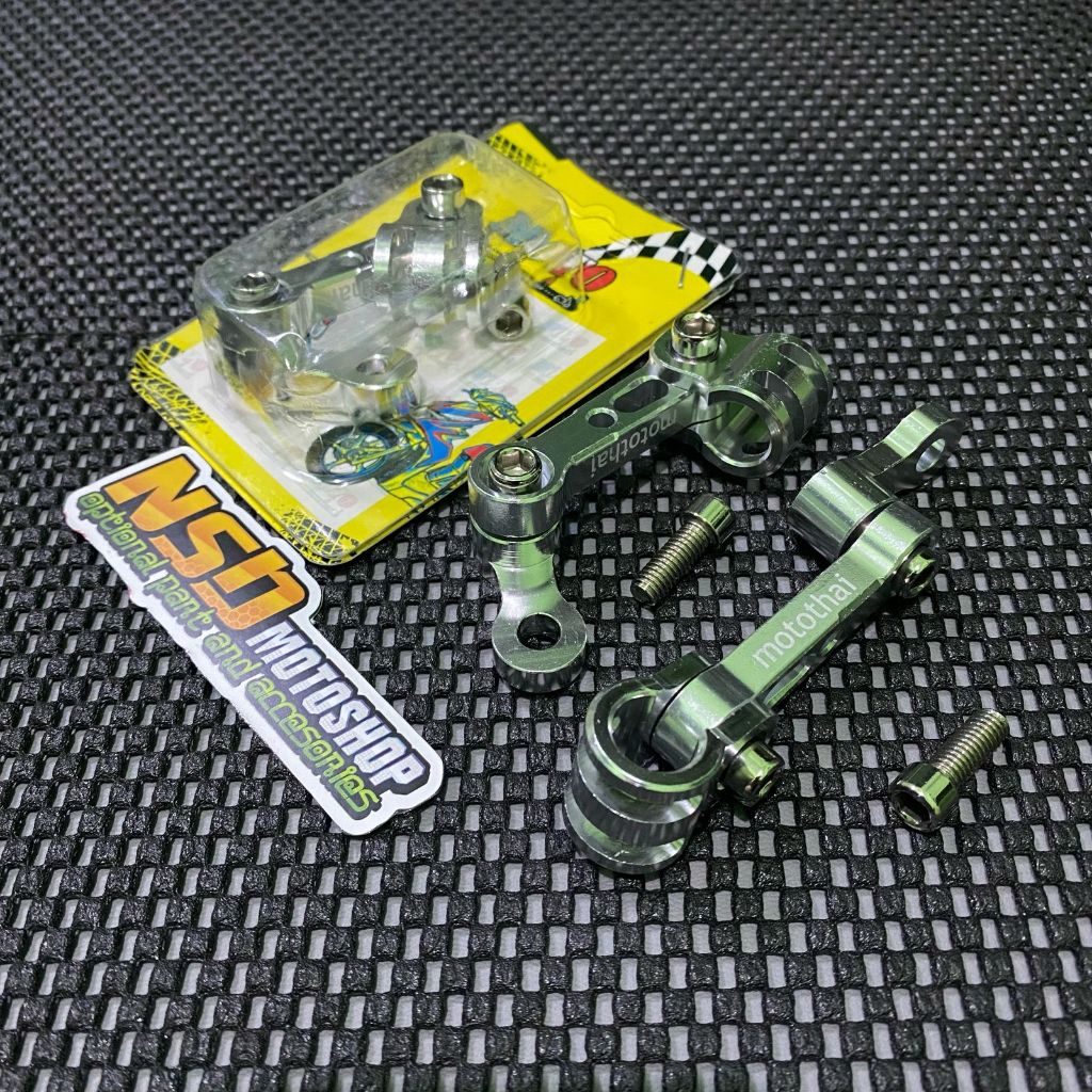 Jual Breket Bracket Selang Rem Cnc Motothai Universal Semua Motor Beat ...