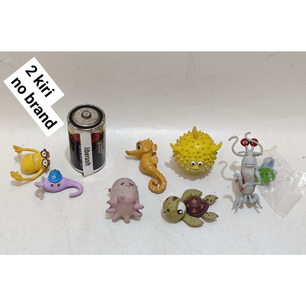 Jual Set disney nemo squirt sea turtle , sheldon seahorse , pearl ...