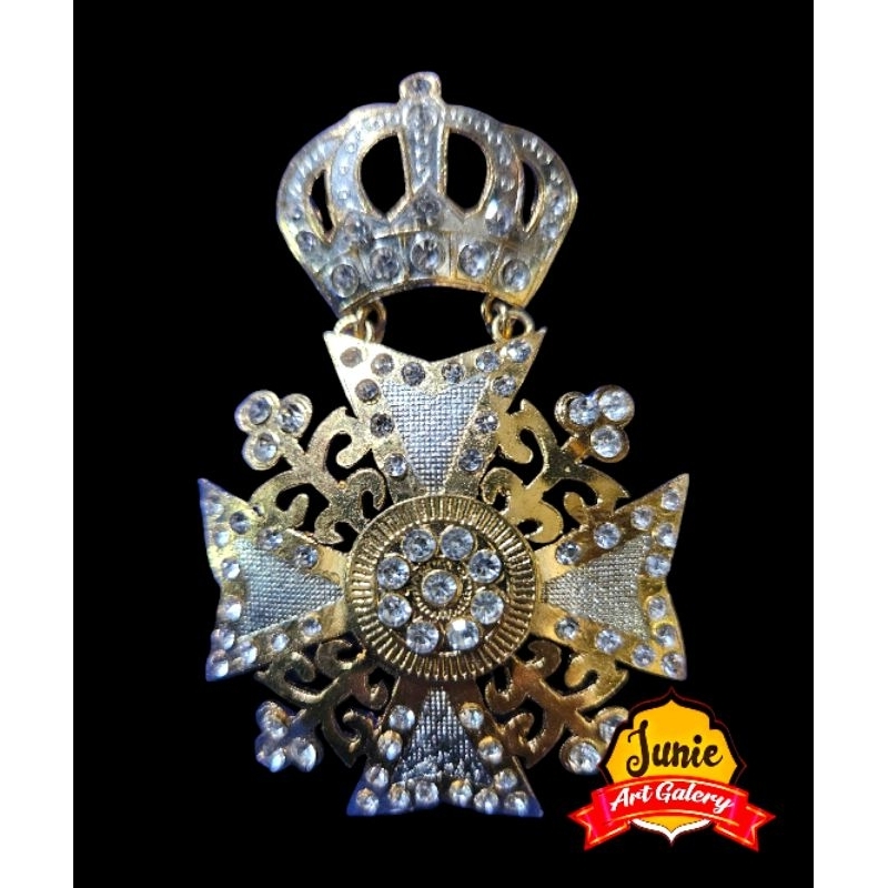 Jual PIN BROS BESKAP MODEL PALANG SEPUH EMAS BROS KERATON | Shopee ...