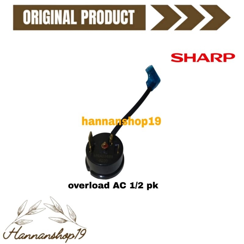 Jual Overload AC Sharp 1/2pk - 2pk Overload AC Sharp 1/2pk,3/4pk,1pk,1 ...