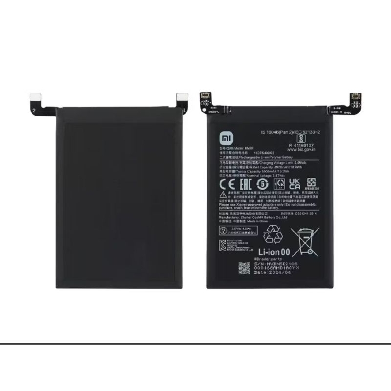 Jual Baterai Batre Bat Xiaomi Redmi Note 11 Pro 4G 5G Note 12 Pro 4G BN5E Original | Shopee ...