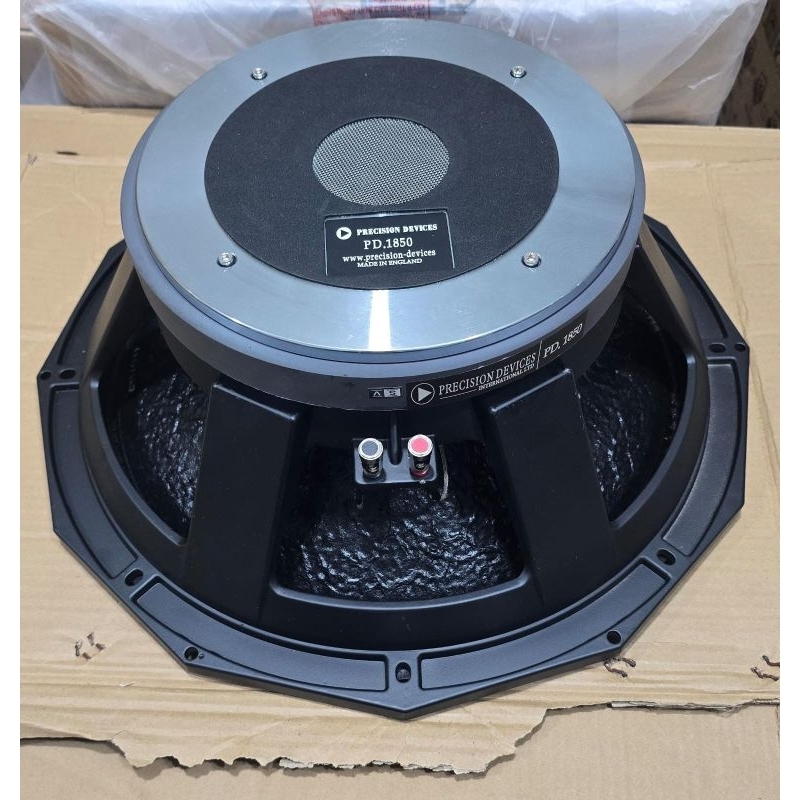 Jual SUBWOOFER 18 INCH PRECISION DEVICES PD1850 VC 5 ONCH KULIT JERUK ...