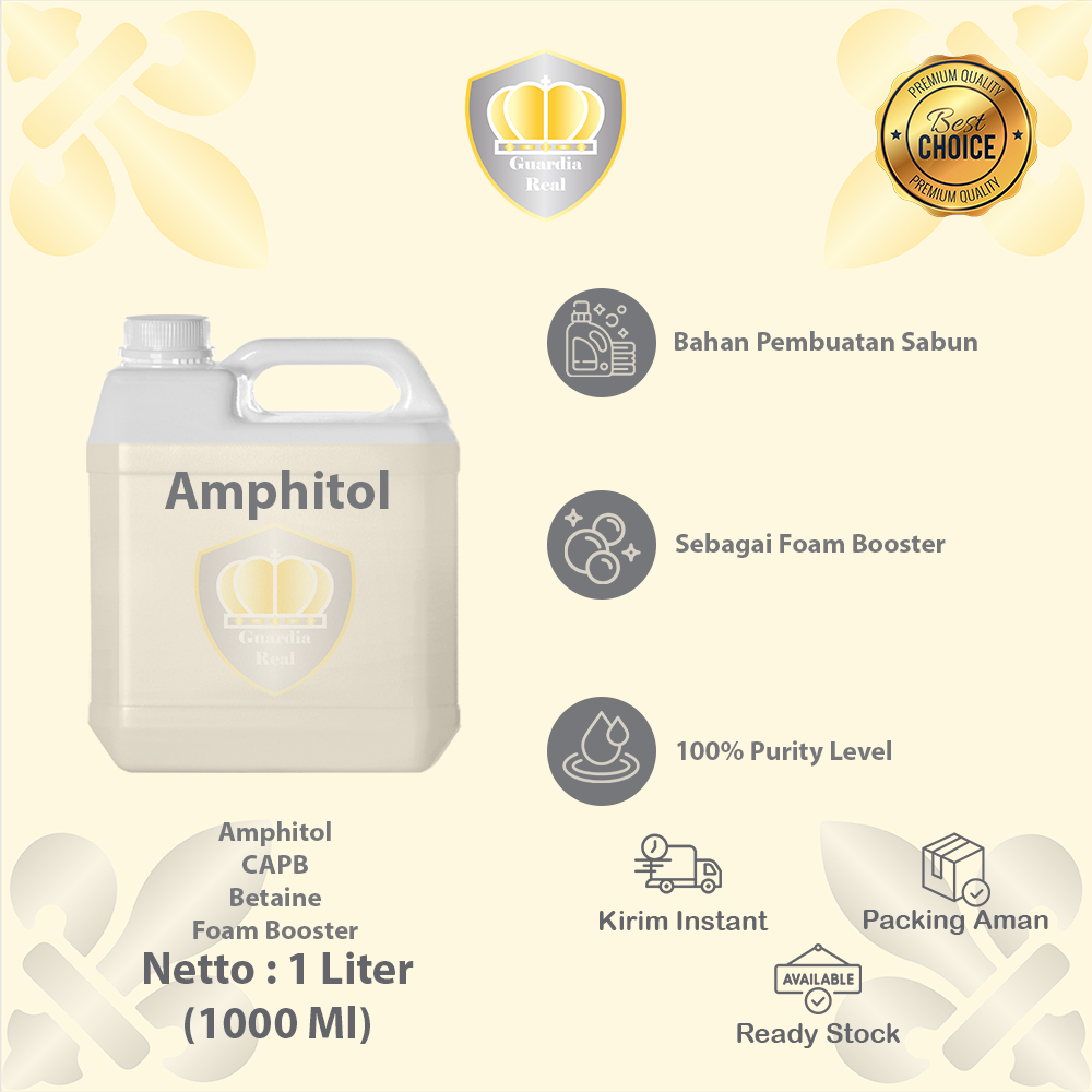 Jual Amphitol 1 Liter/ CAPB 1 Liter/ Betaine 1 Liter/ Foam Booster 1 ...