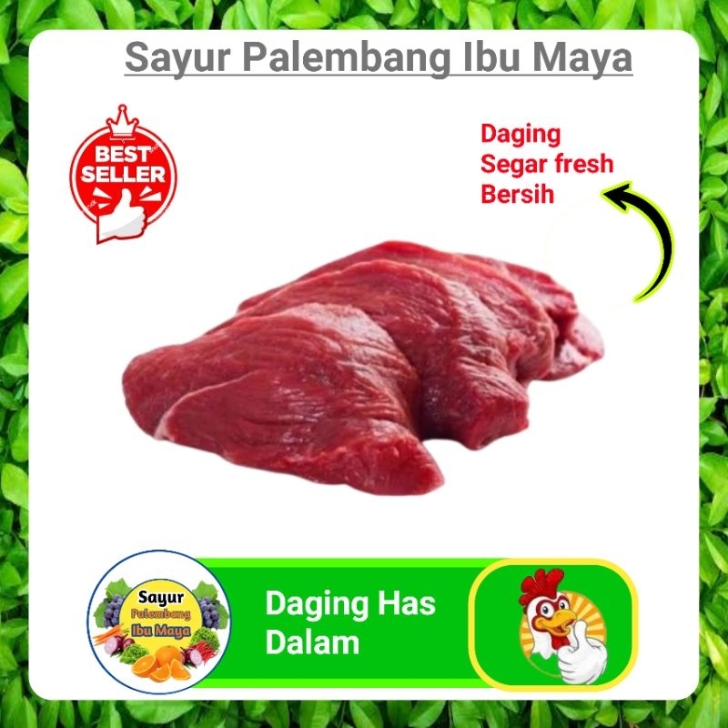 Jual Daging Sapi Has Dalam - Sayur segar Palembang | Shopee Indonesia