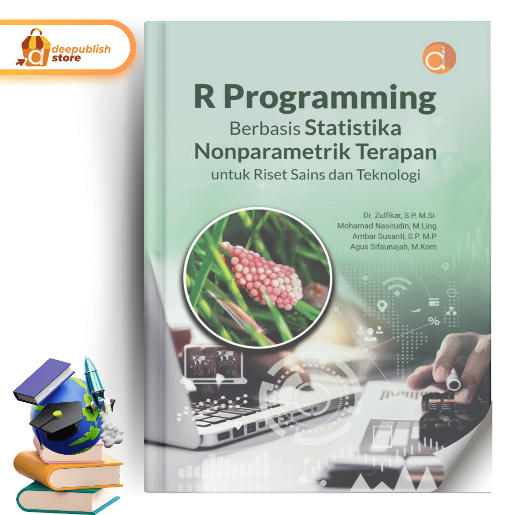Jual Deepublish - Buku R Programming Berbasis Statistika Nonparametrik ...