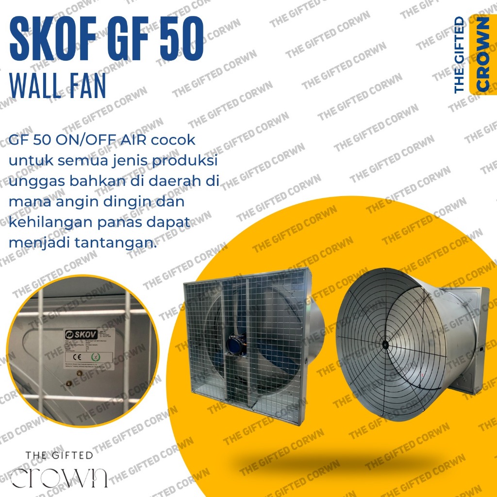 Jual SKOV GF 50 on/off Wall Fan / Cone Fan / Kipas / Blower / Kipas ...