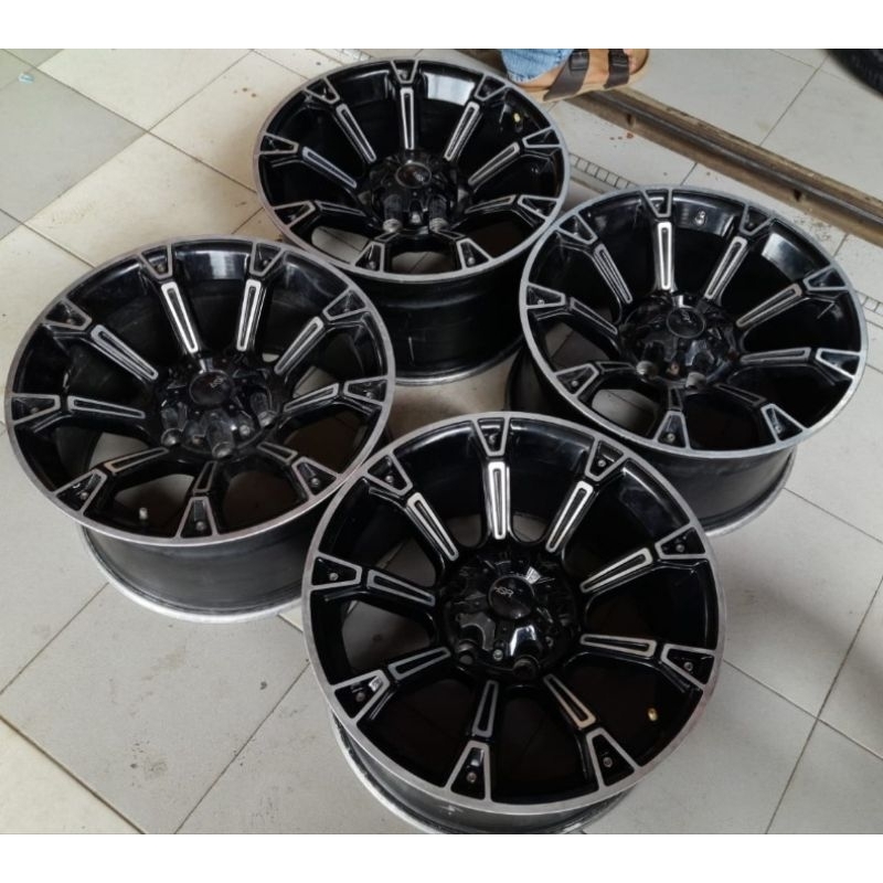Jual Velg pelek variasi mobil Second HSR Kaimana ring 17 untuk mobil ...