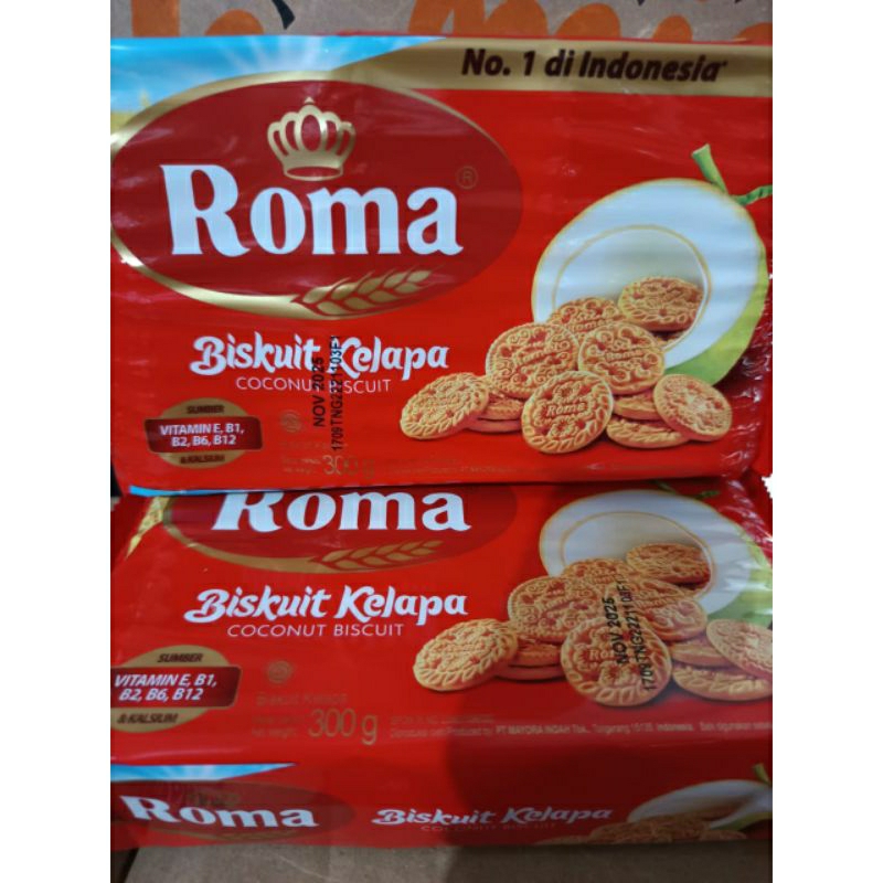 Jual Biskuit Roma Kelapa | Shopee Indonesia