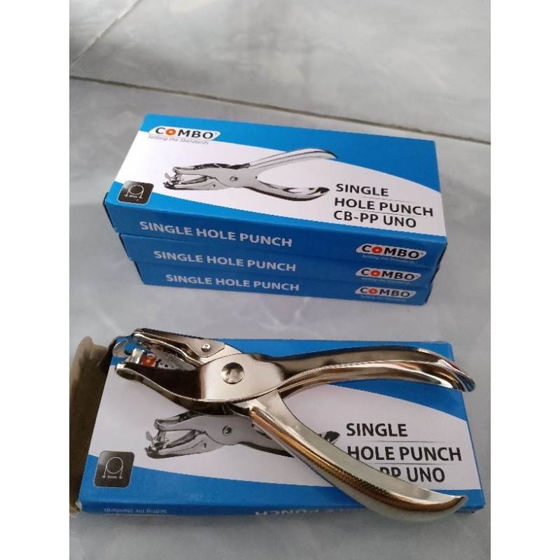 Jual Alat pembolong / pelubang kertas/snack / single hole punch 6 mm ...