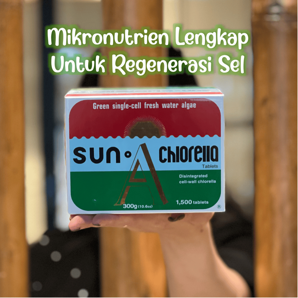 Jual SUN CHLORELLA A-1500 Tablet (Suplemen dengan kandungan gizi ...