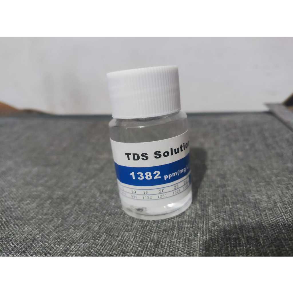 Jual TDS Calibration Solution - Cairan Larutan Kalibrasi TDS Meter 1382 PPM | Shopee Indonesia