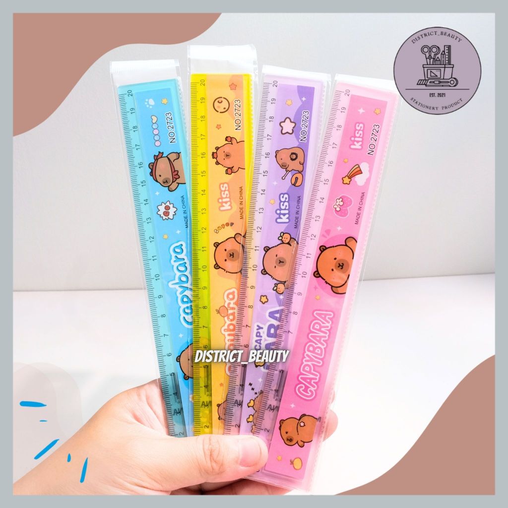 Jual PENGGARIS 20CM CAPYBARA GARISAN PENGGARIS CAPPYBARA KAPIBARA ...