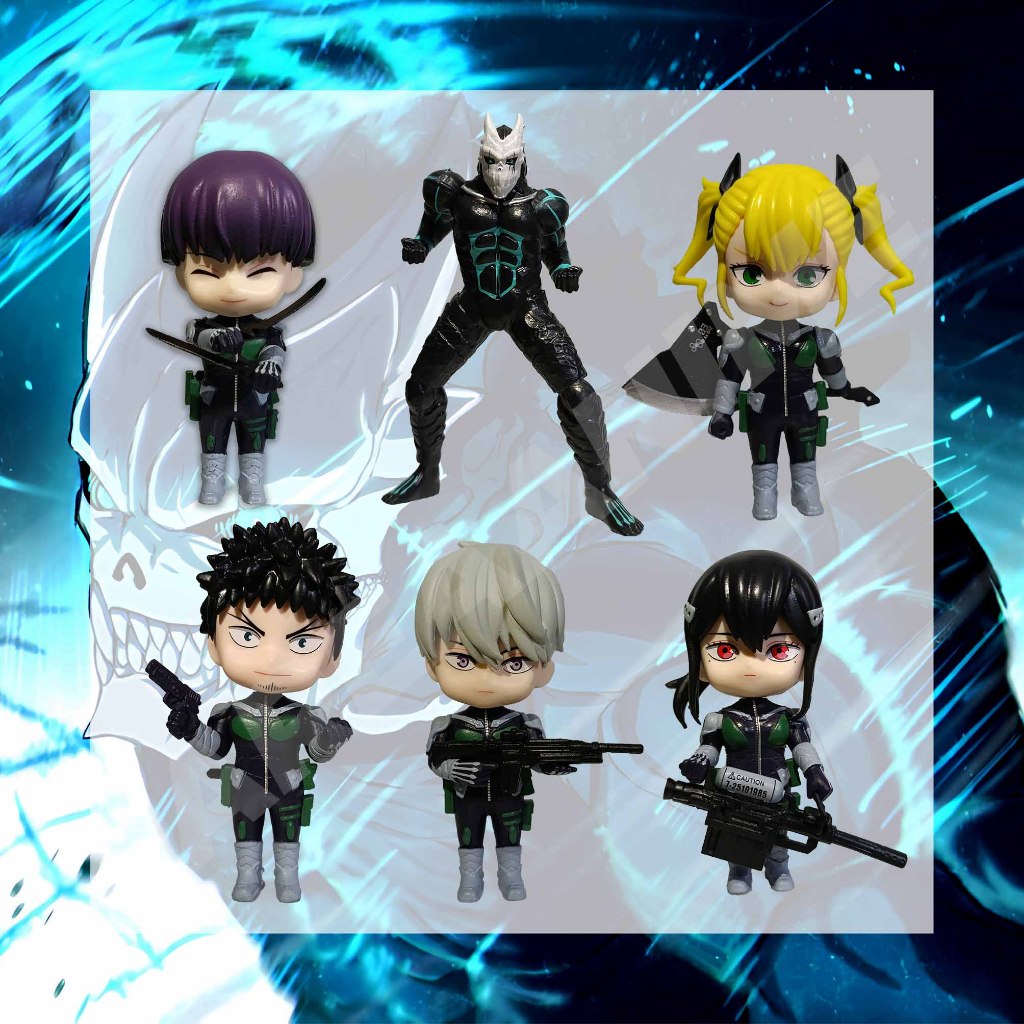 Jual Action Figure Kaiju No.8 "Kafka, Kaiju, Shinomiya, Mina, Hoshina ...