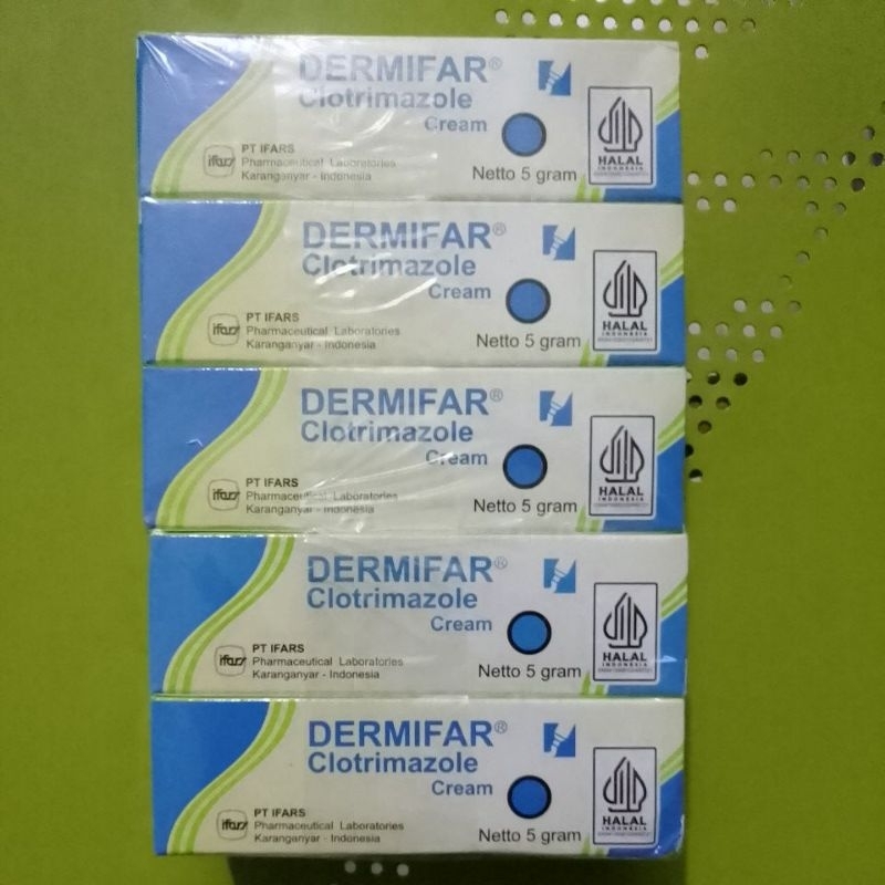 Jual DERMIFAR® Cream (Salep Gatal Jamur, Panu, Kadas, Kudis, Kurap ...