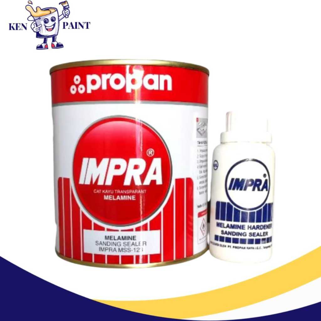 Jual IMPRA MELAMINE SANDING SEALER MSS 123 1 LTR + HARDENER | Shopee ...
