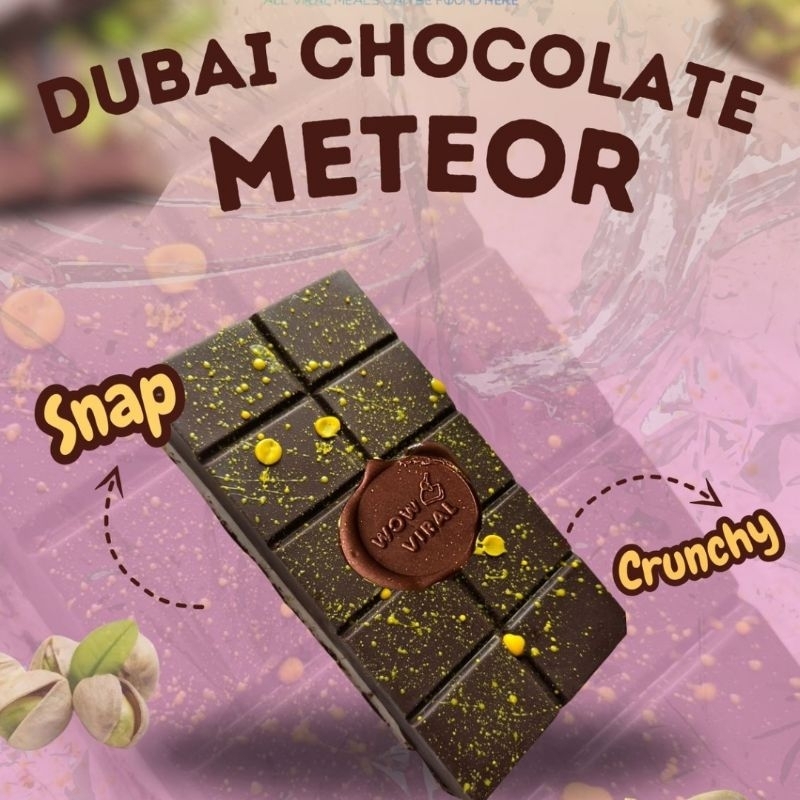Jual Dubai Chocolate Meteor Wow Viral | Shopee Indonesia