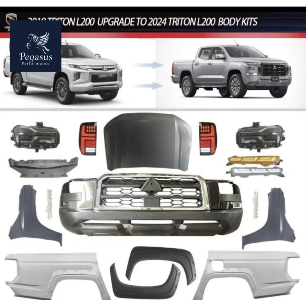 Jual Body Triton 2019 to New Triton 2024 | Shopee Indonesia