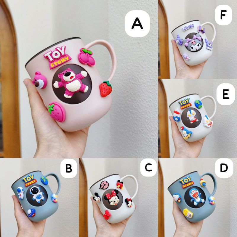 Jual MUG CHARACTER 3D /GELAS KARAKTER 3D | Shopee Indonesia