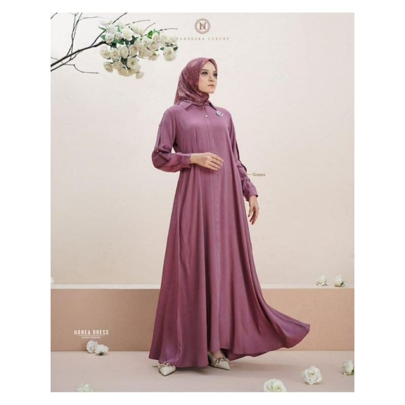 Jual HANEA DRESS ORI BY NADHEERA LUXURY | Shopee Indonesia