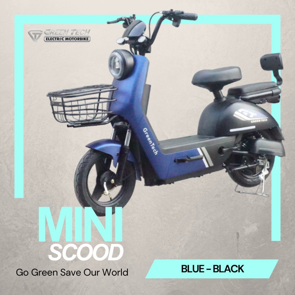 Jual Sepeda Listrik Greentech - GT - MINI SCOOD 350 Watt | Shopee Indonesia