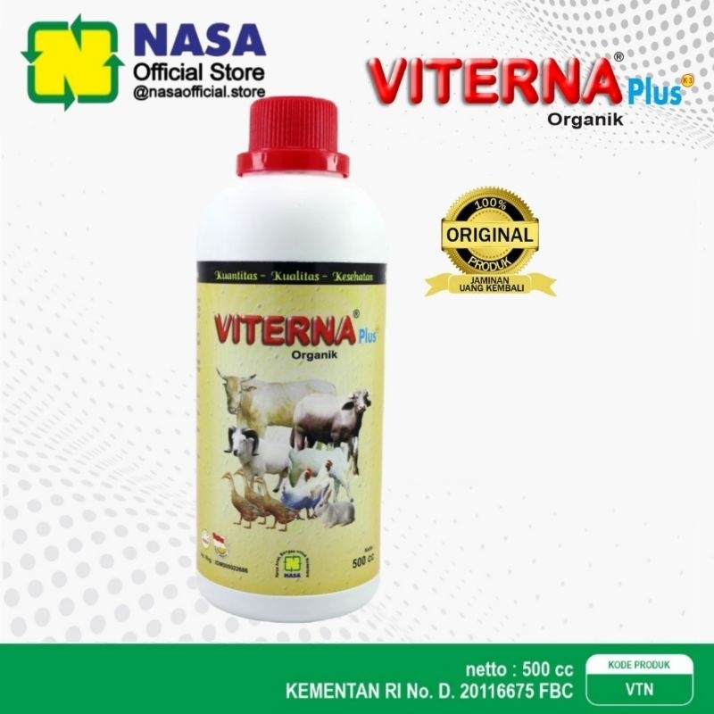 Jual VITERNA PLUS 500 CC Asli Original Ori NASA Official Store VTN ...