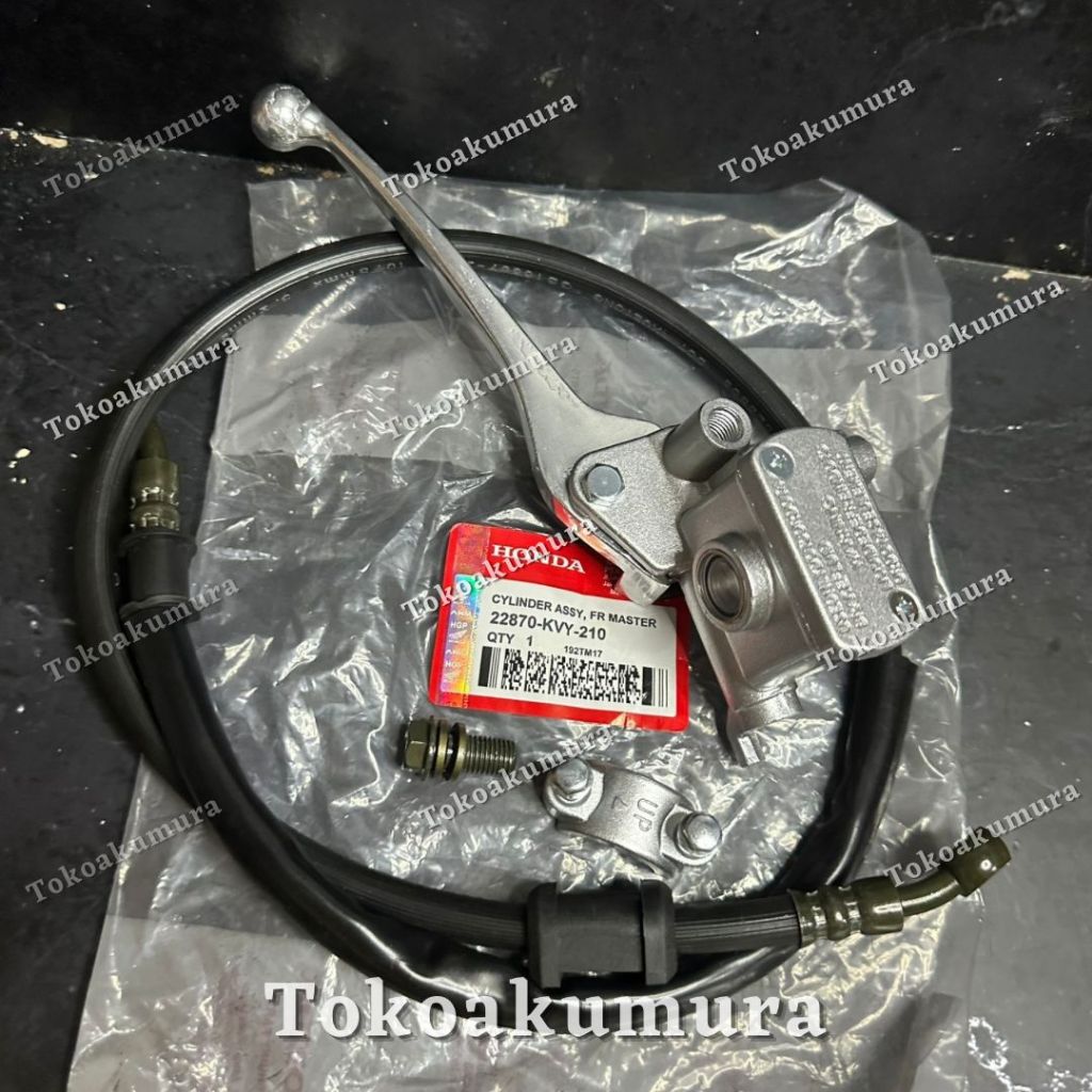 Jual master rem atas assy free selang rem beat karbu Vario lama spacy ...