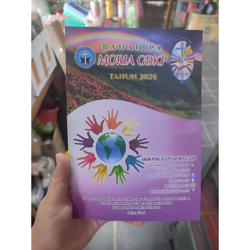 Jual Buku PA Moria GBKP Tahun 2025 | Shopee Indonesia