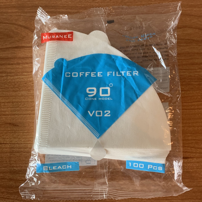 Jual Paper Filter V02 Bleach 100 pcs for Coffee V60, Ukuran 02 Muranee ...
