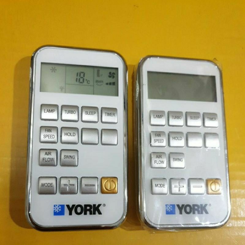 Jual REMOTE AC YORK TURBO - ASLI ORIGINAL | Shopee Indonesia