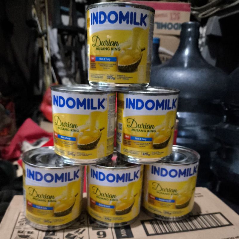 Jual SUSU INDOMILK 370G DURIAN MUSANG KING | Shopee Indonesia