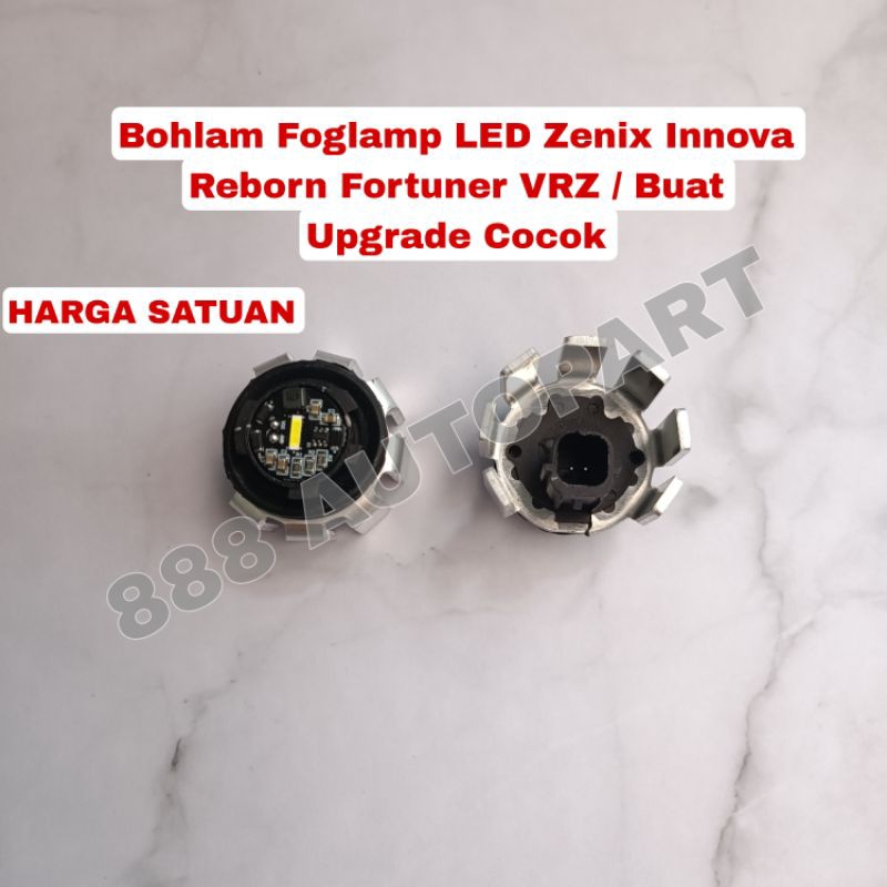 Jual Bohlam LED / LED Foglamp Innova Reborn Zenix Fortuner VRZ Yaris ...