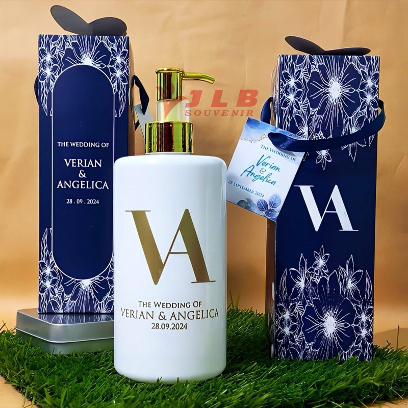 Jual Botol Sabun Glossy 500ml sablon Dan Box Custom | Shopee Indonesia