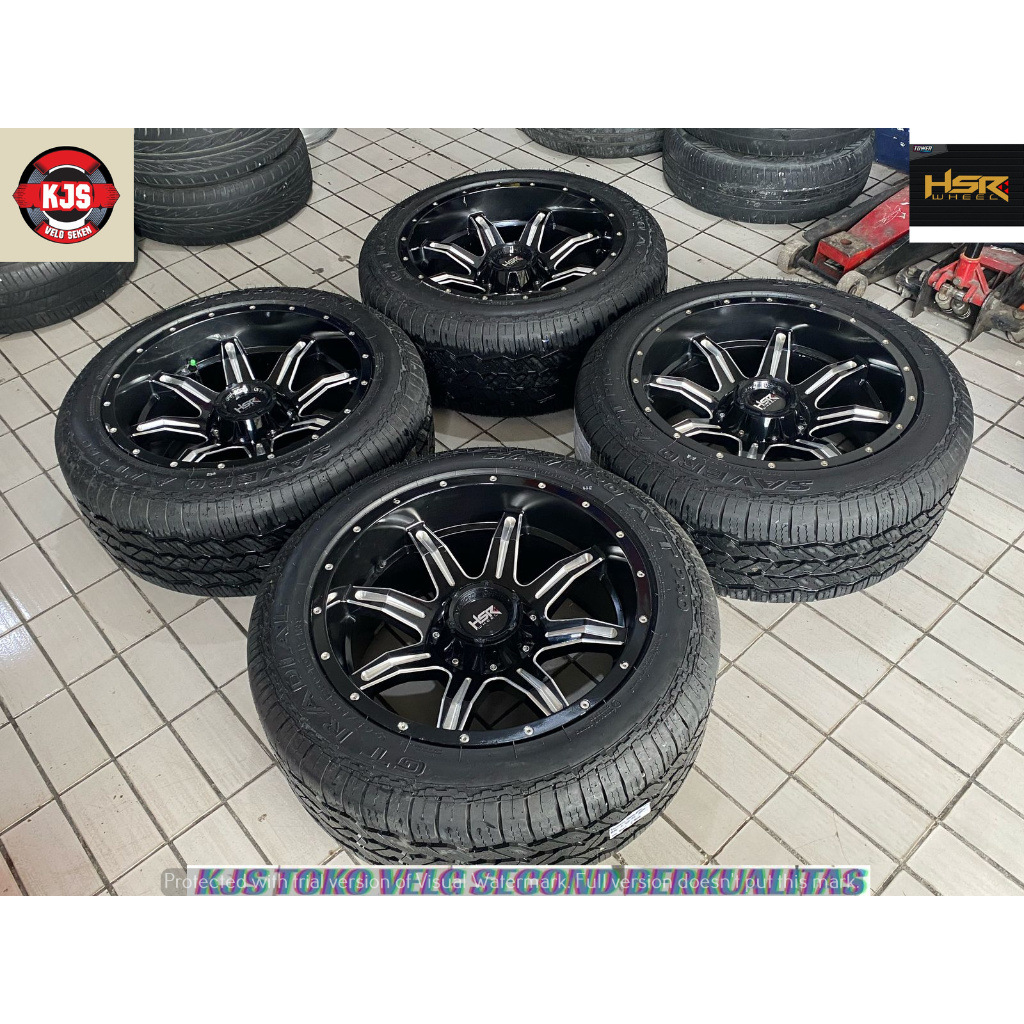 Jual VELG RACING SECOND MODEL HSR FG KANIFORO RING 20 PCD 6X139.7 ET25 ...