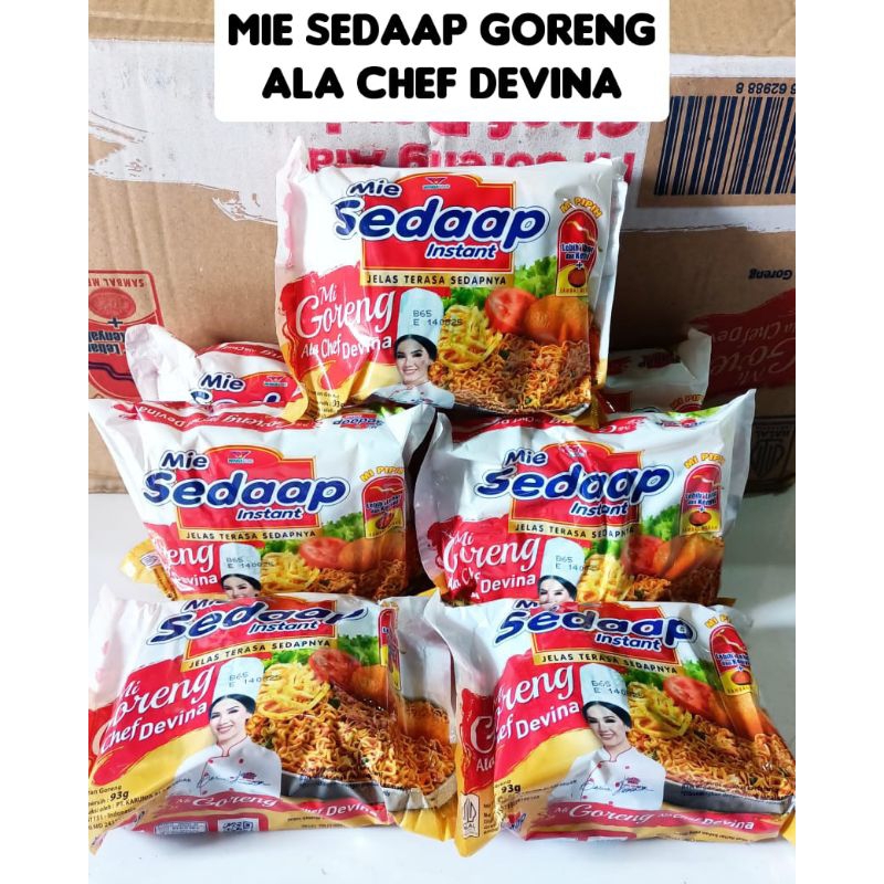 Jual Mie sedap goreng ala chef devina 1 dus isi 40 pcs | Shopee Indonesia