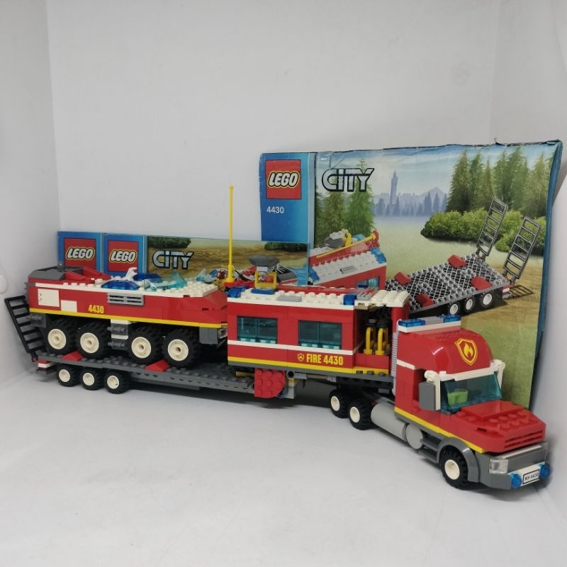 Jual Lego Ori City 4430 Fire Transporter (Tanpa Minifigure) Sesuai foto ...