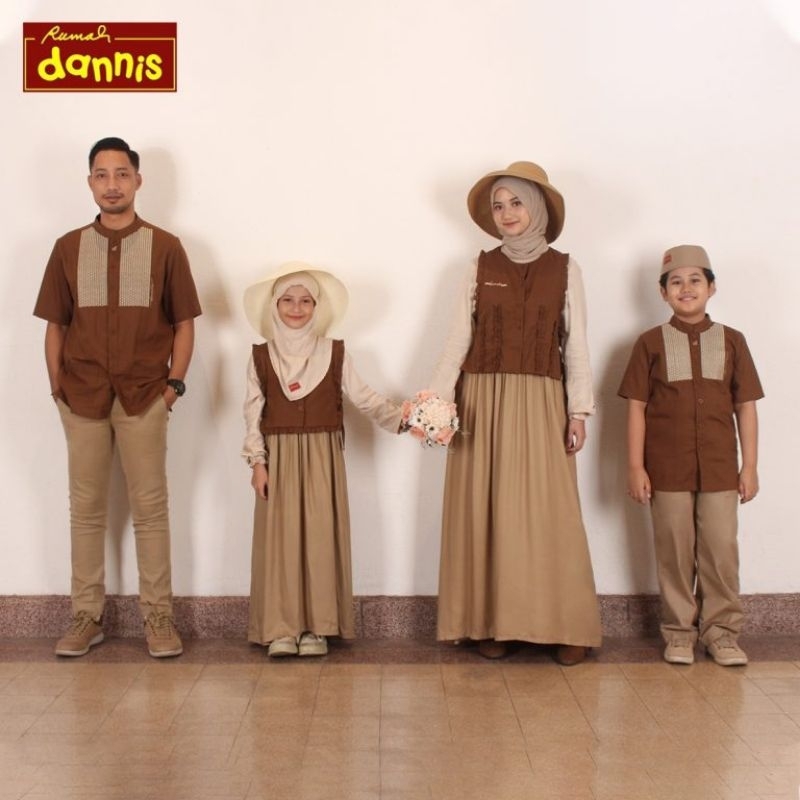 Jual GAMIS MUSLIM SARIMBIT DANNIS TERBARU D KIONA SIZE XS-XXL | Shopee ...