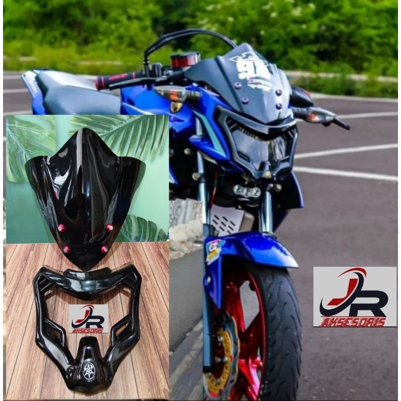 Jual RING LAMPU LOGO PLUS VISOR YAMAHA VIXION NEW ADVANCE TRANSFORMER ...