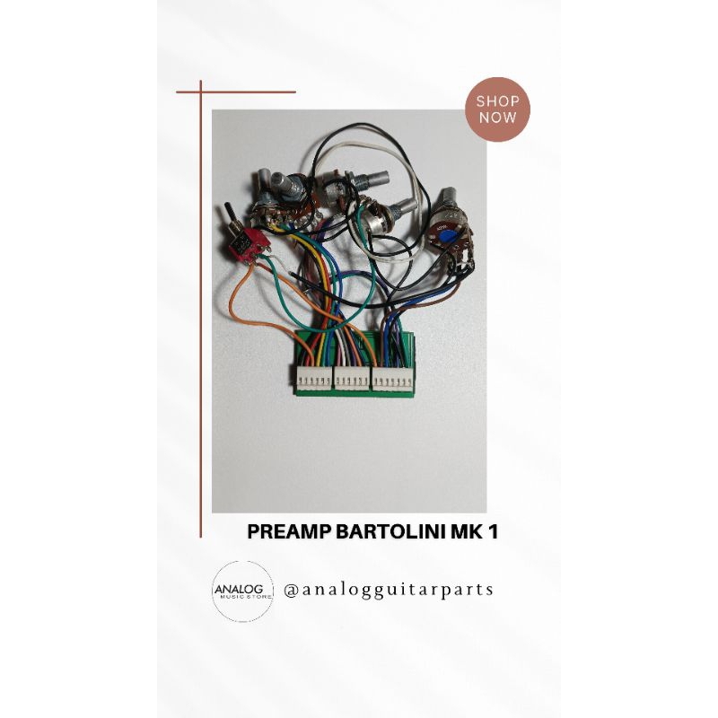 Jual Preamp Bass Bartolini MK 1 | Shopee Indonesia