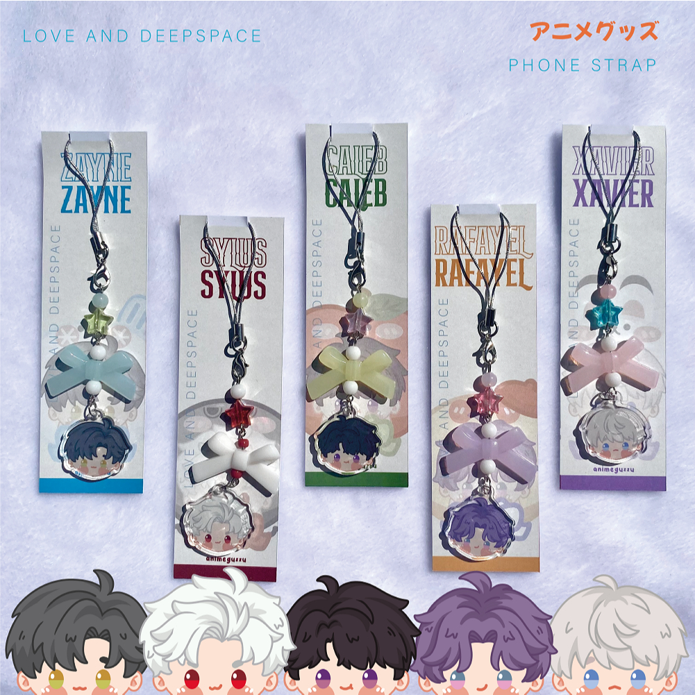 Jual ANIMEGUZZU LOVE AND DEEPSPACE PHONE STRAP - LADS SYLUS XAVIER ...