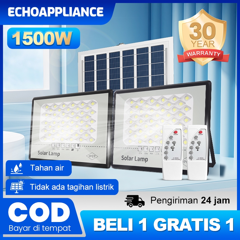 Jual Garansi 30 tahun 3000 Watts Lampu Tenaga Surya Beli 1 gratis 1 ...