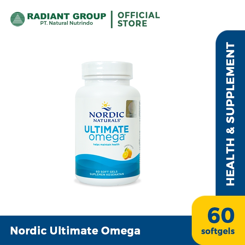 Jual Nordic Ultimate Omega - 60 Softgels | Shopee Indonesia