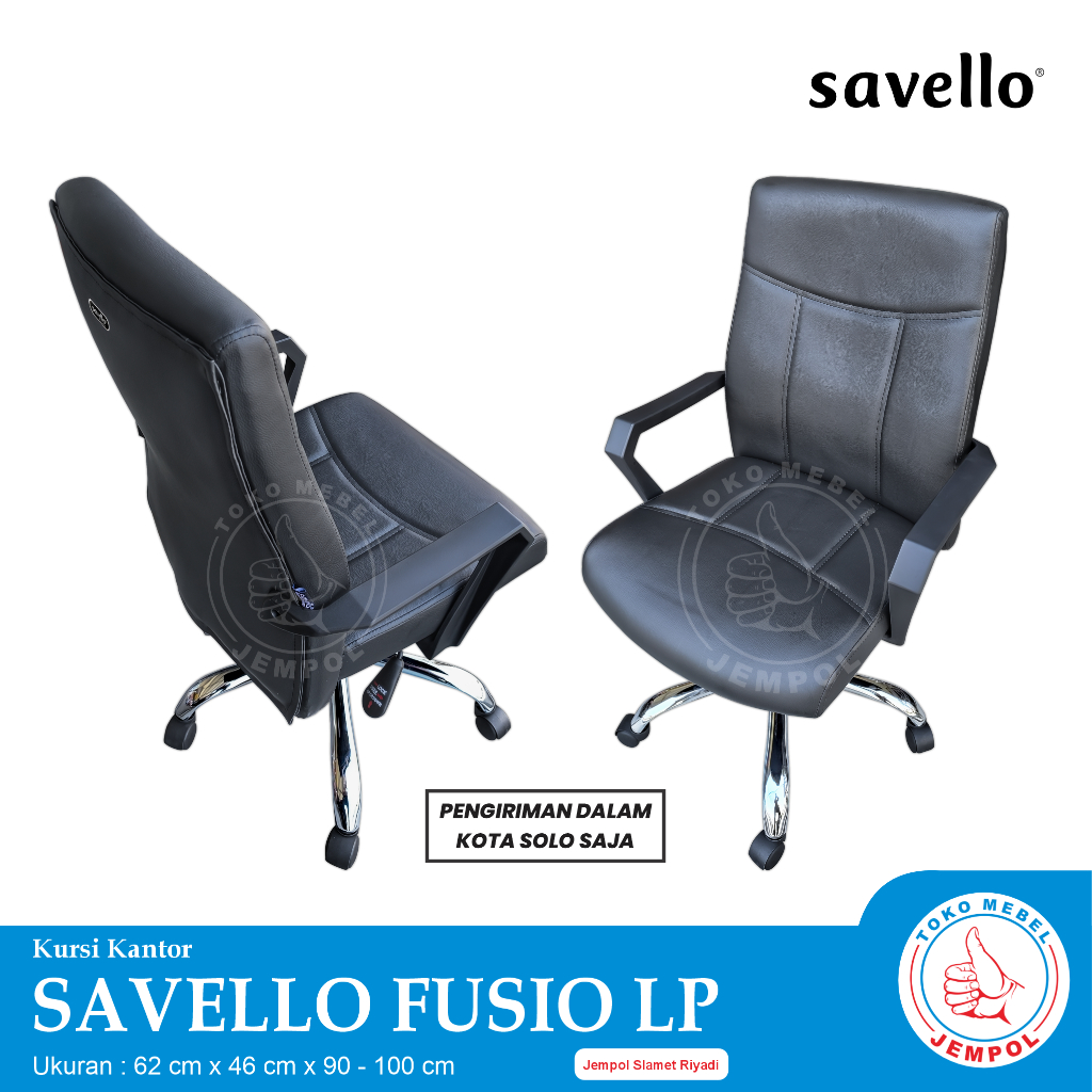 Jual Kursi Kantor Savello Fusio LP / Kursi Direktur / Kursi Gaming / Kursi Staf | Shopee Indonesia