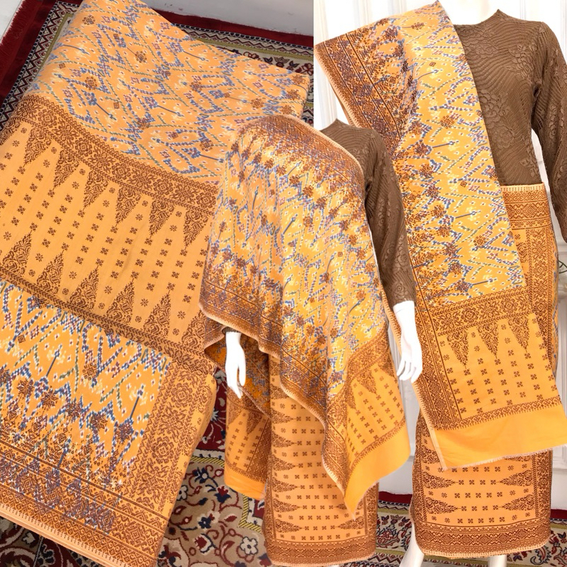 Jual SONGKET CANTIK MANIS LIMAR TEMBAGA KUNING TERBARU | Shopee Indonesia