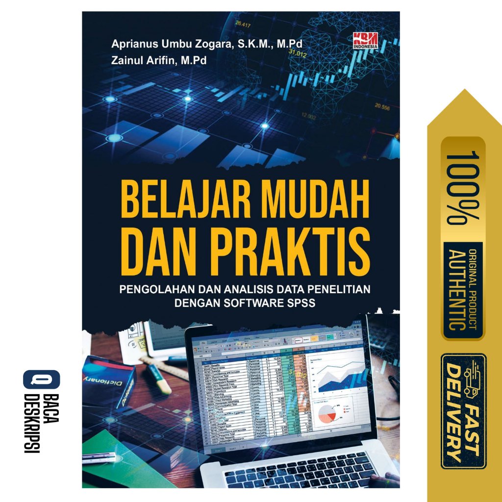 Jual Belajar Mudah dan Praktis (156) Pengolahan Dan Analisis Data Penelitian Dengan Software ...