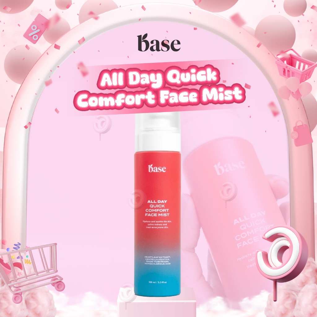 Jual BASE - ALL DAY QUICK COMFORT FACE MIST ( 100 ml ) - Facial Mist ...