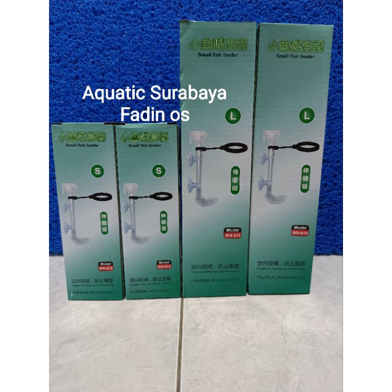 Jual FEEDING TUBE RING TEMPAT WADAH PAKAN IKAN APUNG & TENGGELAM SMALL ...